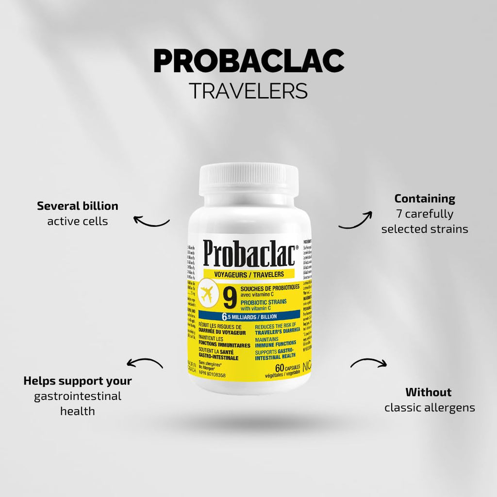 Probaclac travel-friendly probiotics