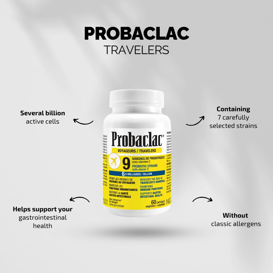 Probaclac travel-friendly probiotics