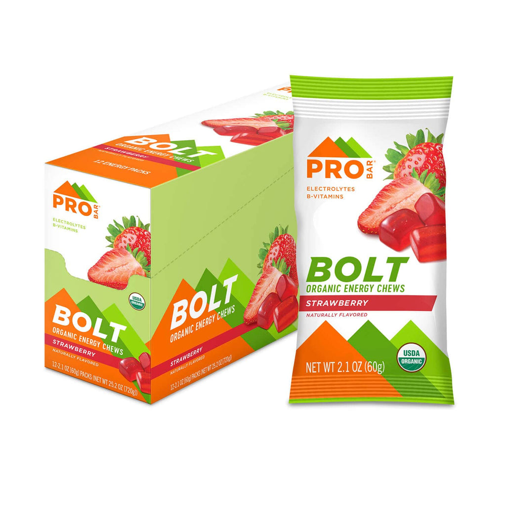PROBAR Bolt Energy Chews strawberry flavour