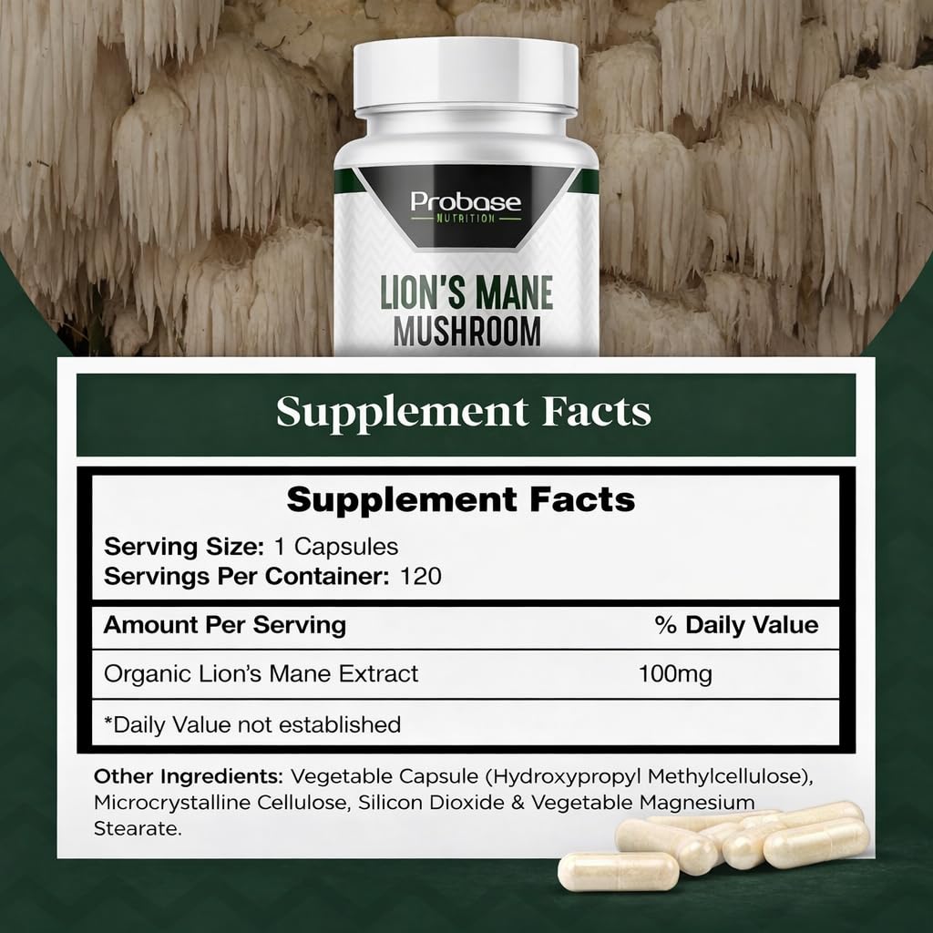 Probase Nutrition adaptogenic mushrooms