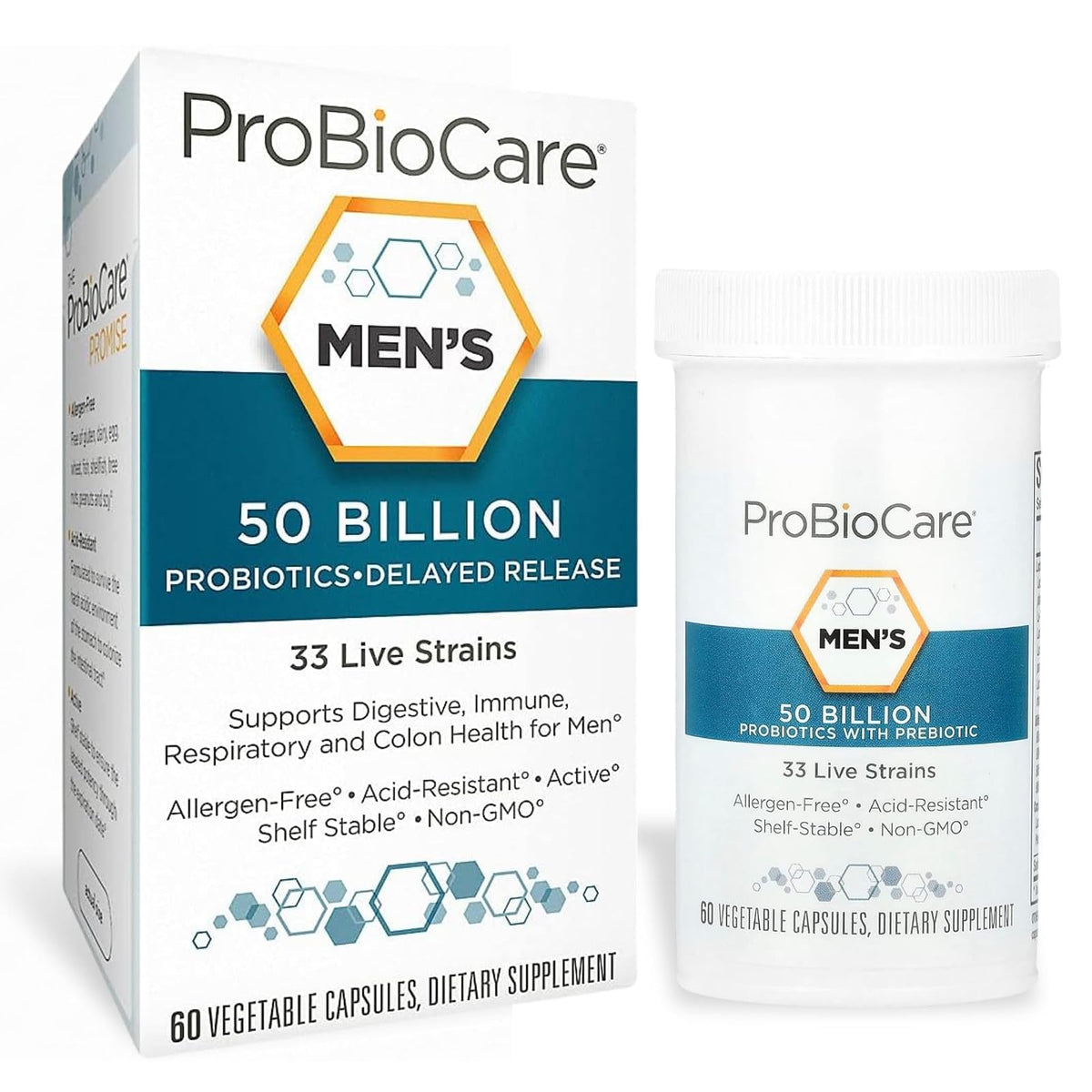 ProBioCare men's probiotic capsules