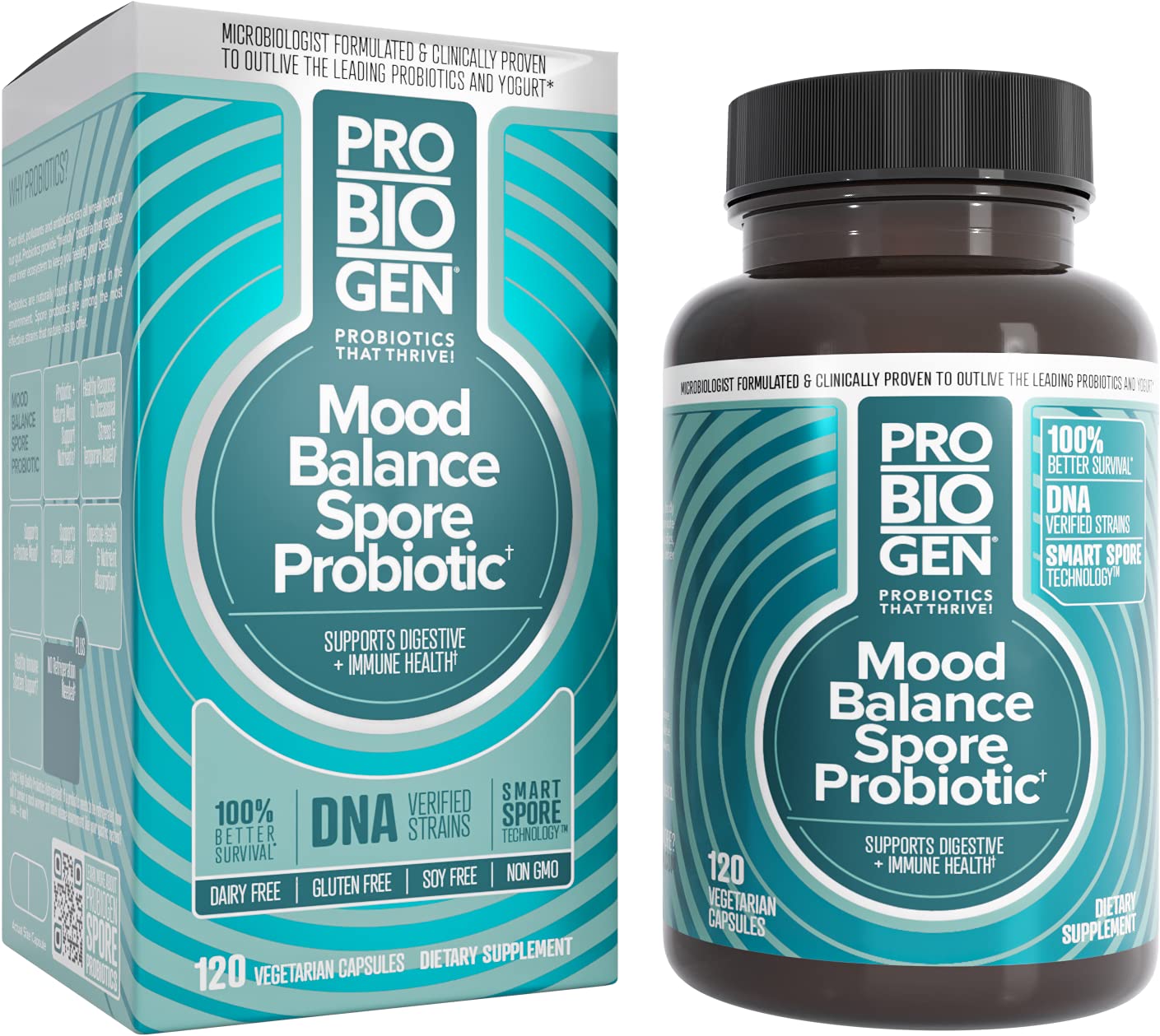 Probiogen blended vitamin supplements for mood