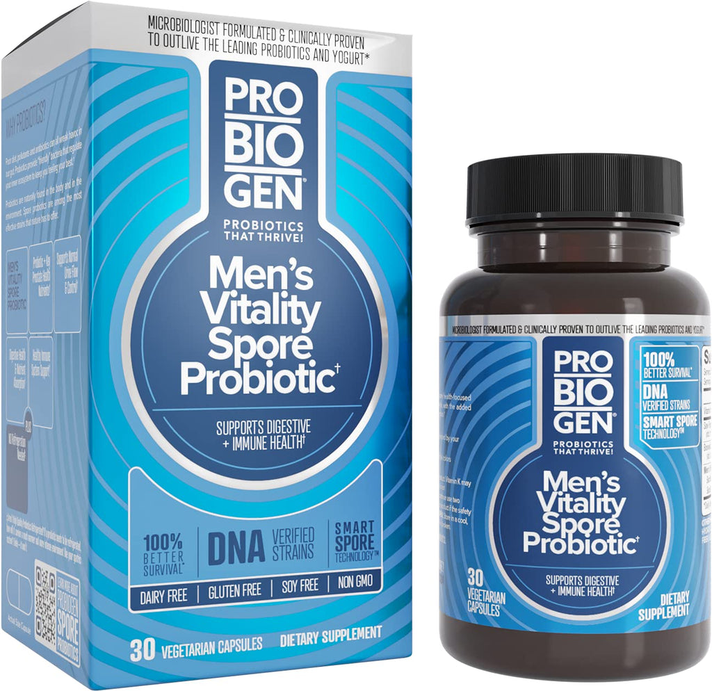 Probiogen Men's Vitality Probiotic benefits