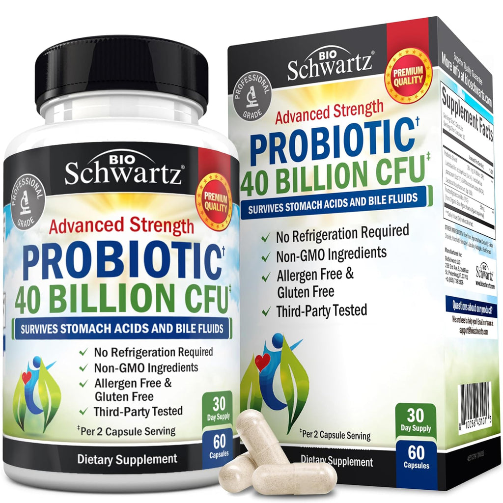 Probiotic 40 Billion CFU capsules