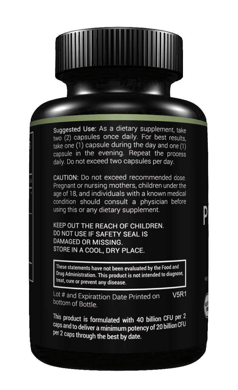 Probiotic 40 for digestive health