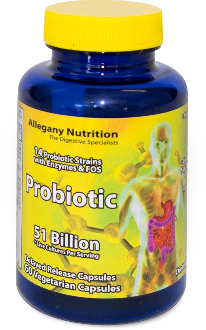 Probiotic 51 Billion capsules for digestion