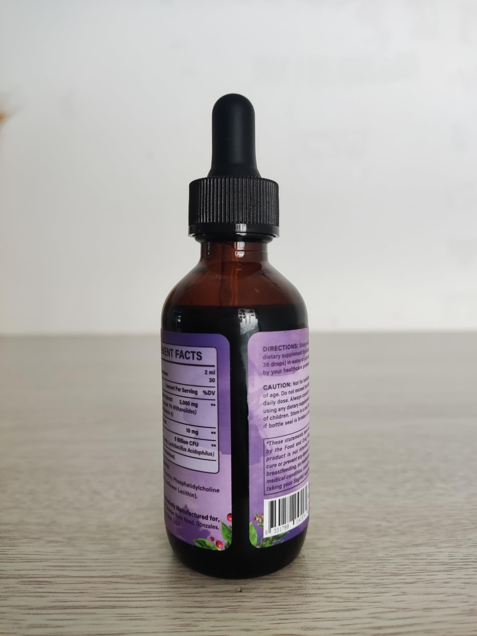 Probiotic benefits in ashwagandha formula