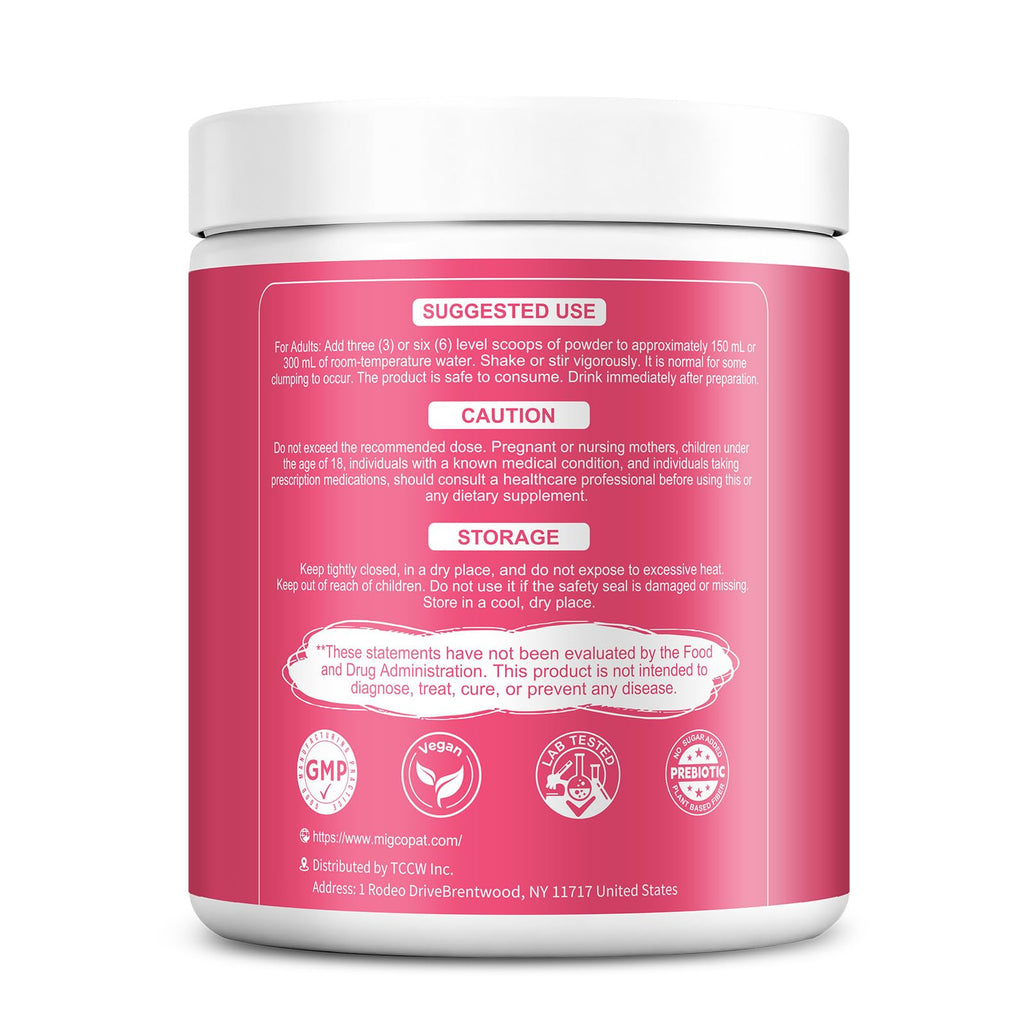 probiotic benefits of fiber powder