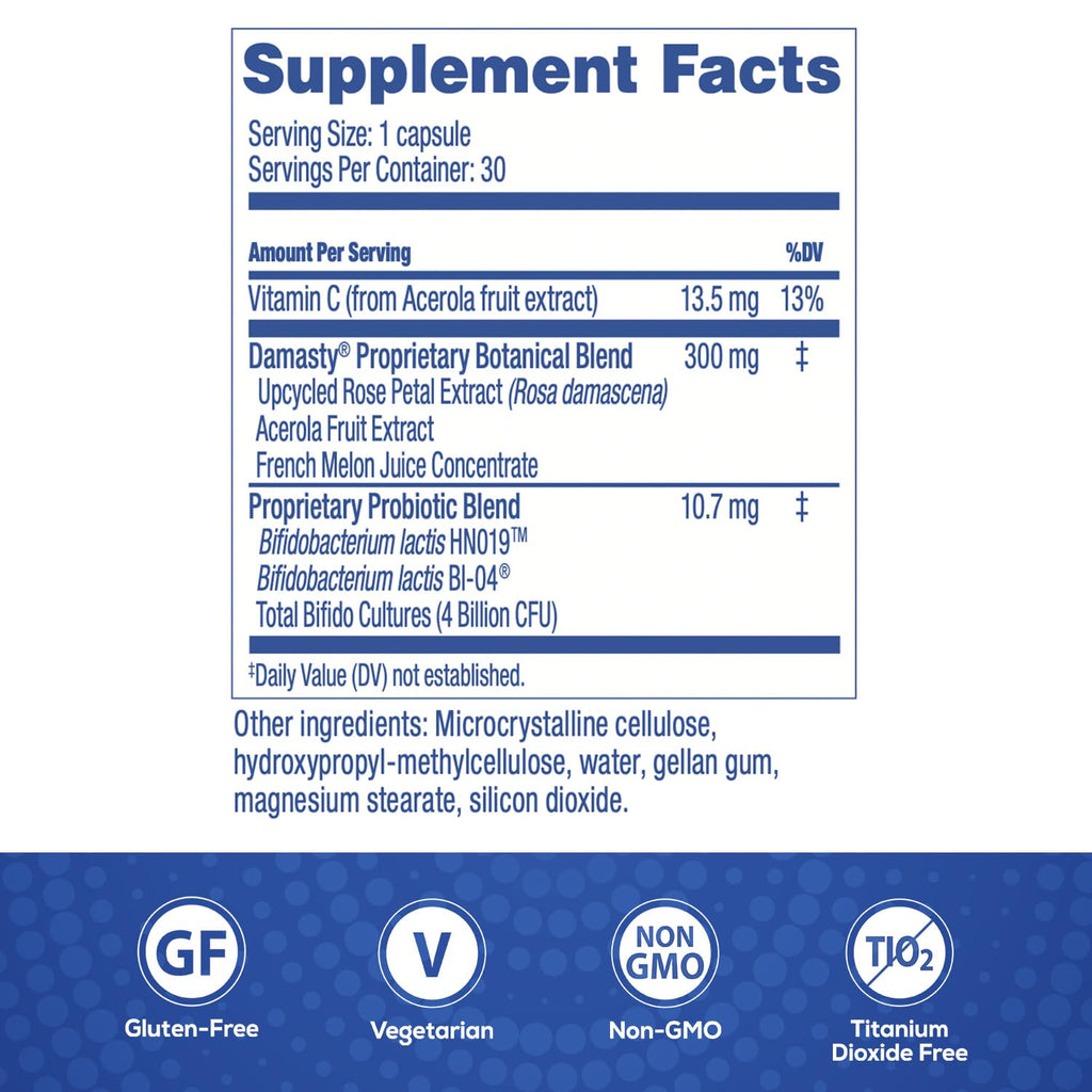Probiotic blend for skin and digestion