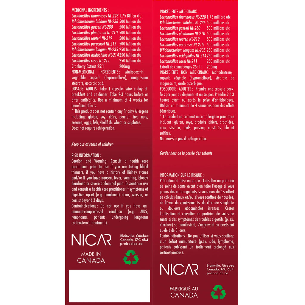 probiotic blend for urinary balance