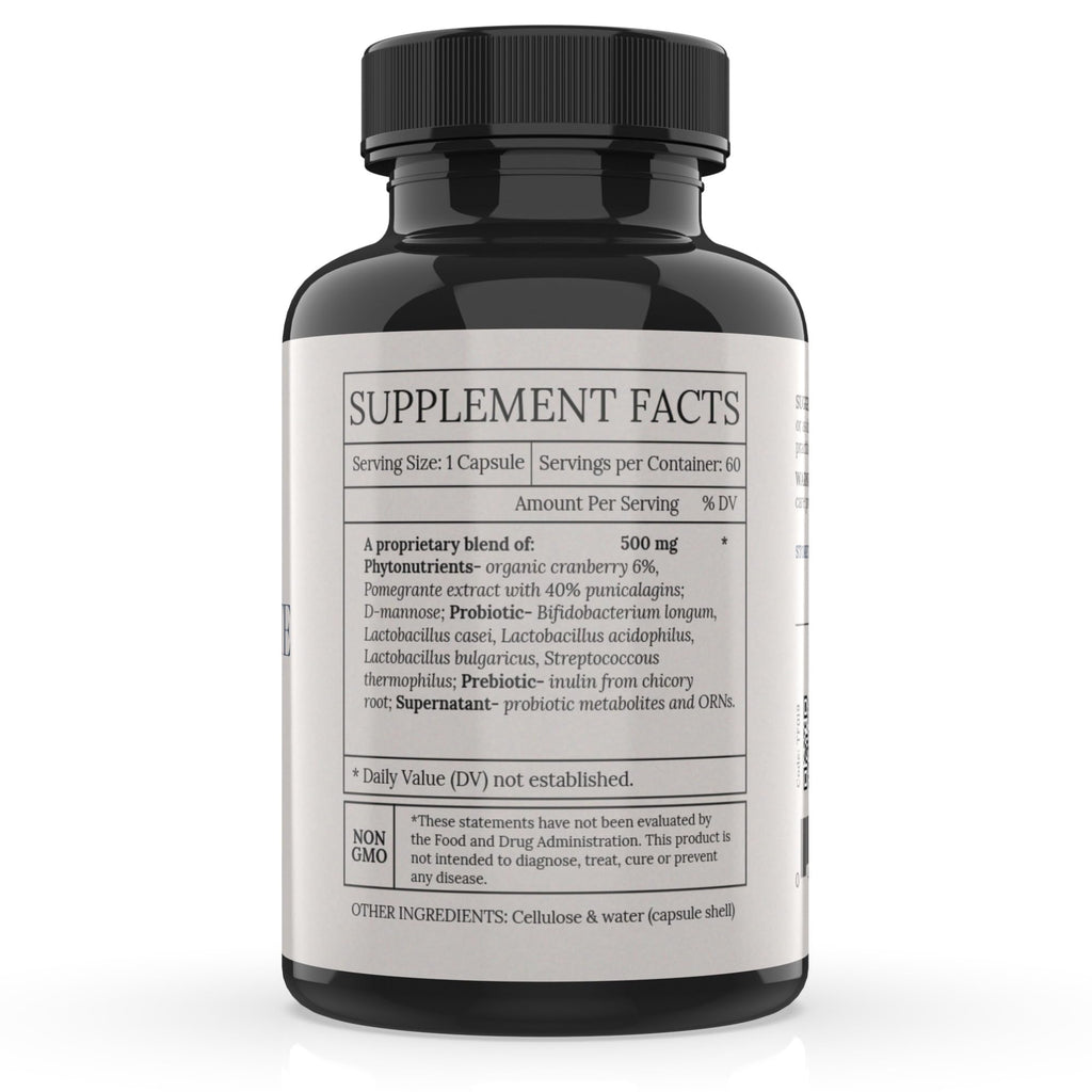 Probiotic blend with cranberry extract
