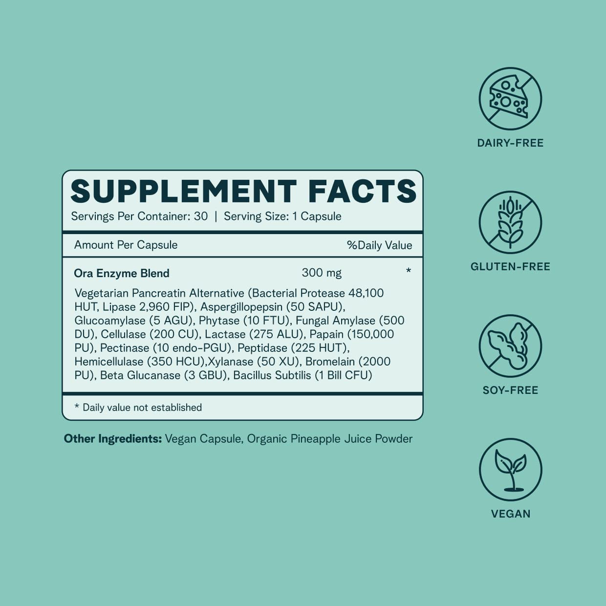 probiotic blend with digestive enzymes