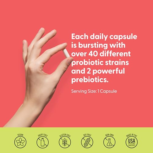 Probiotic capsules for balanced digestion