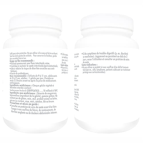 probiotic capsules for balanced digestion
