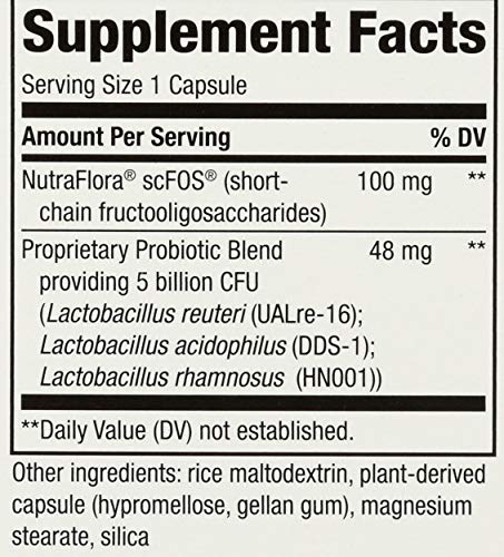 probiotic capsules for balanced flora