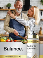 probiotic capsules for balanced flora
