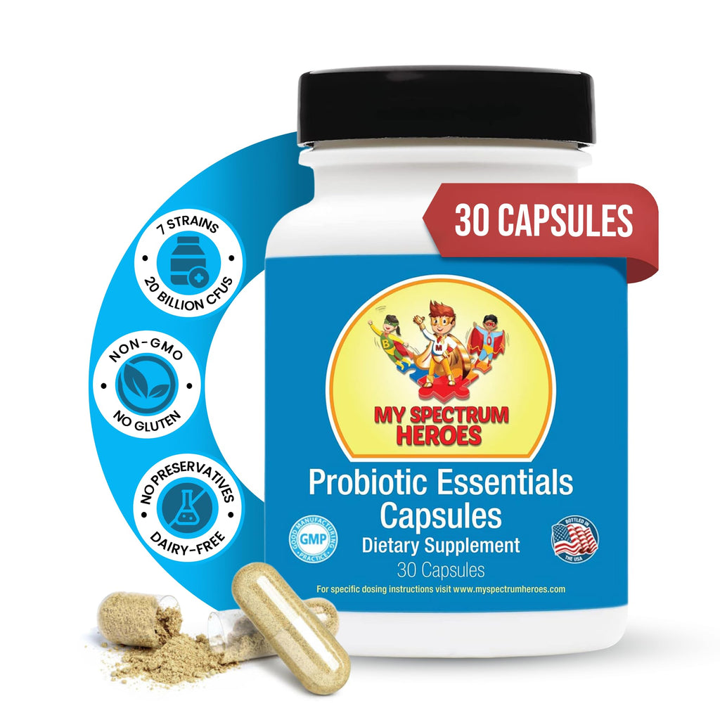 Probiotic capsules for digestive support
