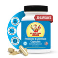 Probiotic capsules for digestive support