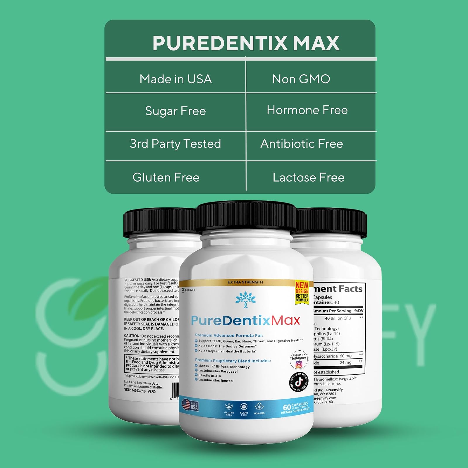 Probiotic capsules for immune boost