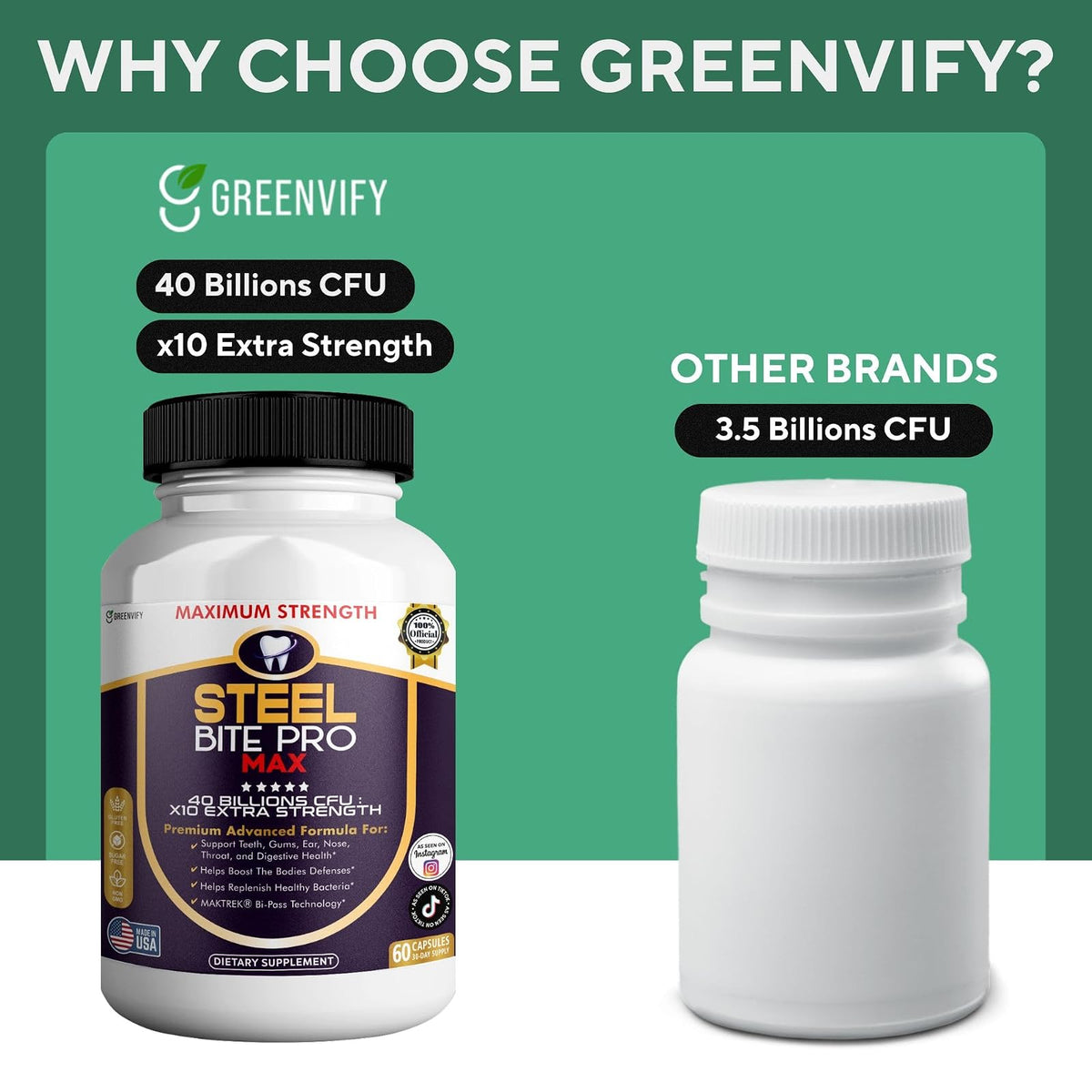 probiotic capsules for improved gut flora