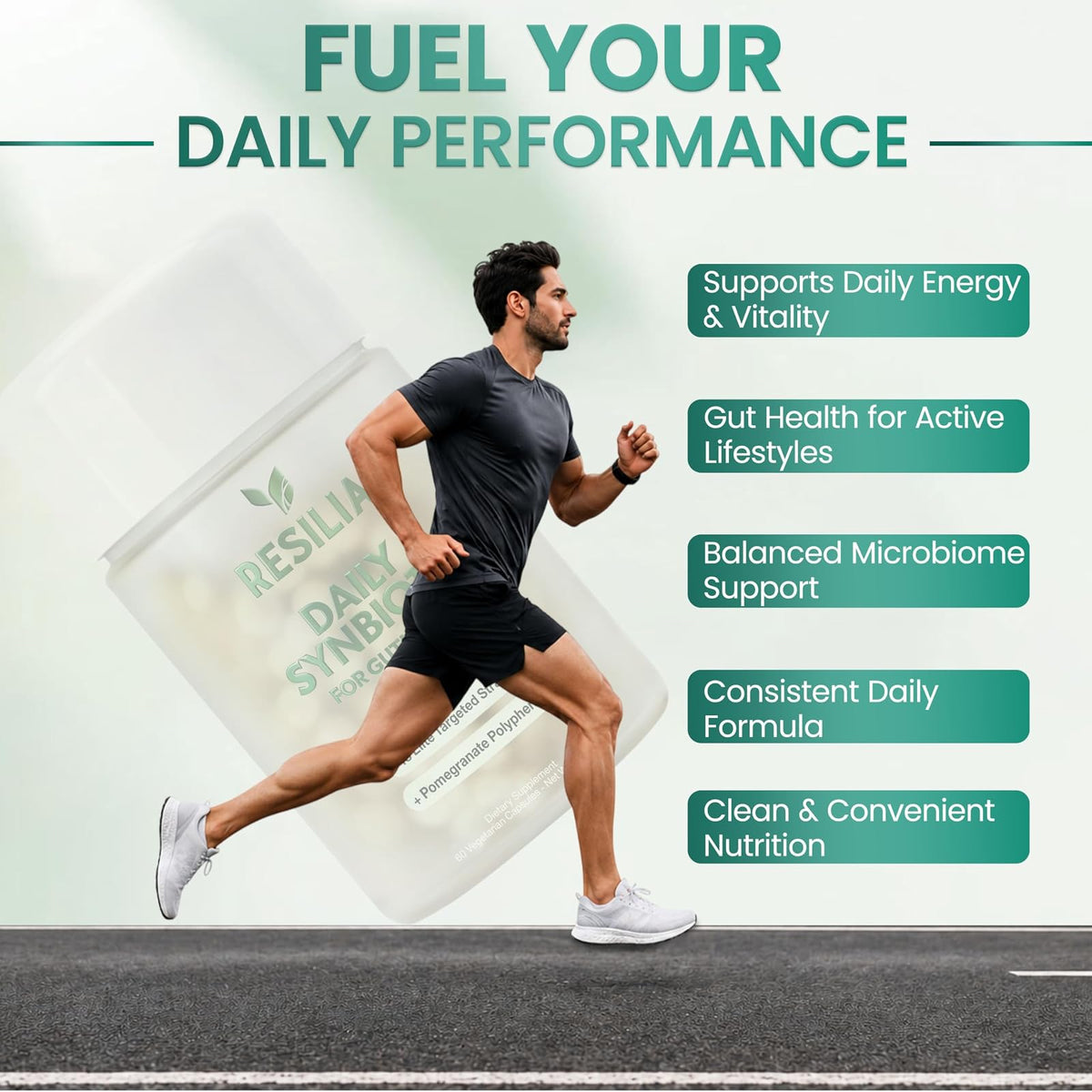 Probiotic capsules for overall health