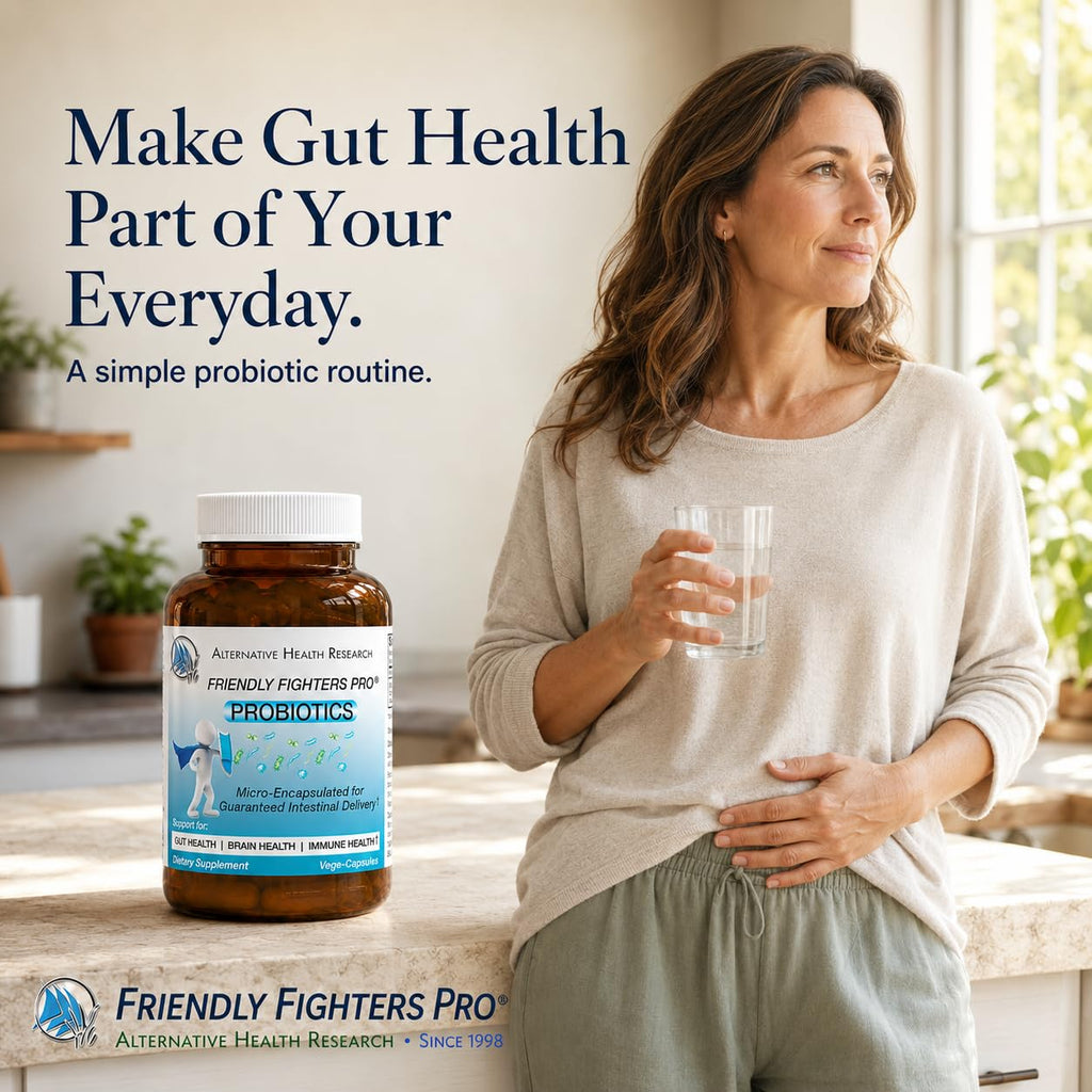 Probiotic capsules for overall health