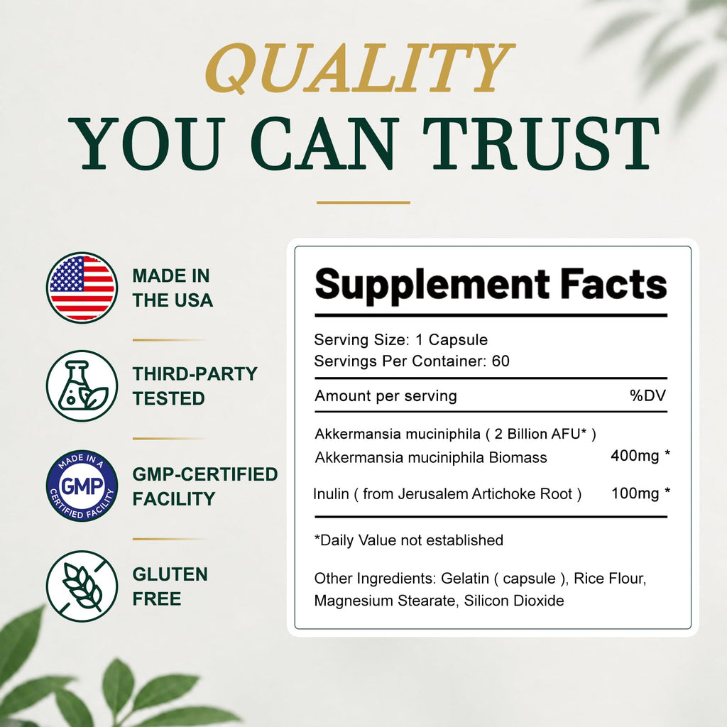 Probiotic capsules for overall health