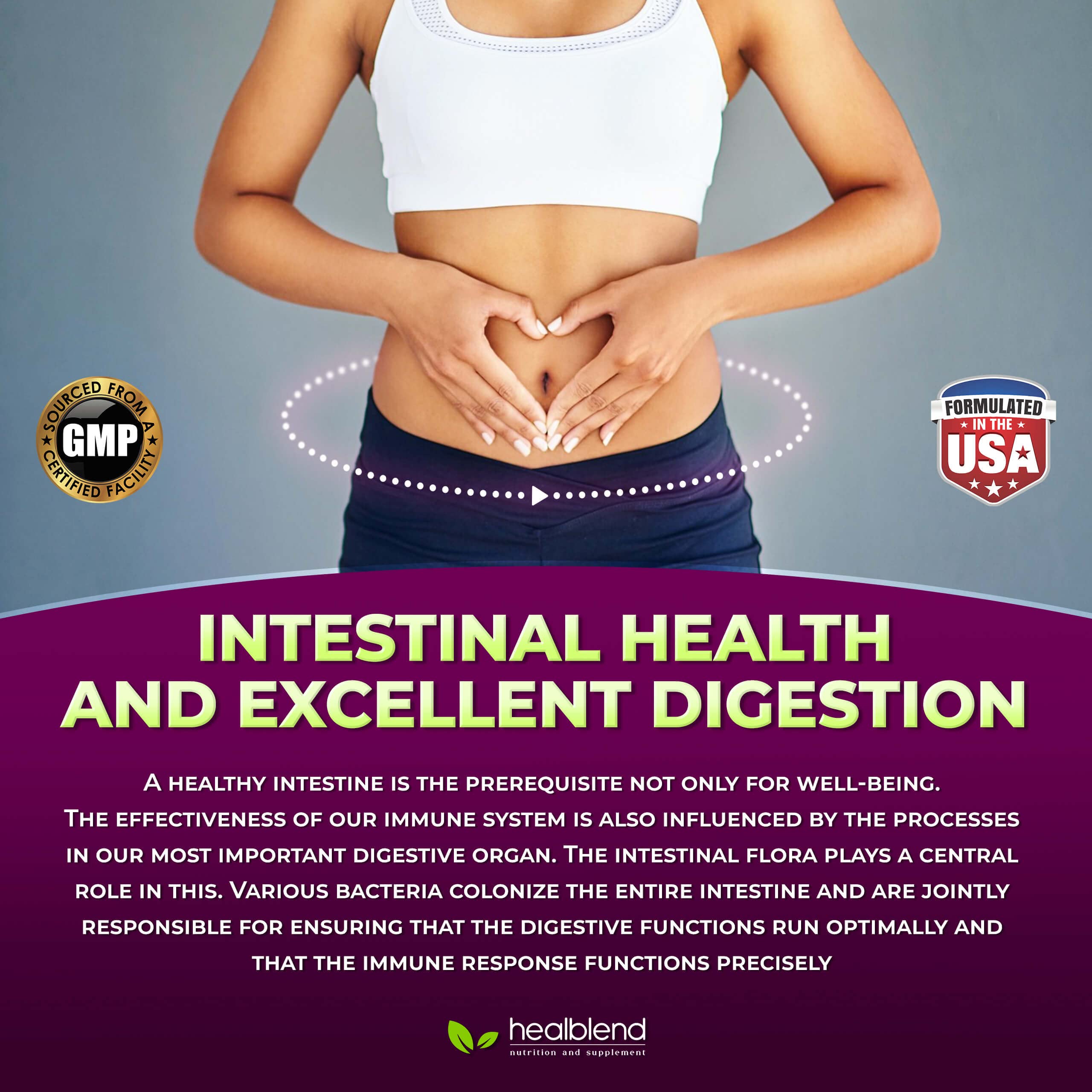 Probiotic capsules for overall health