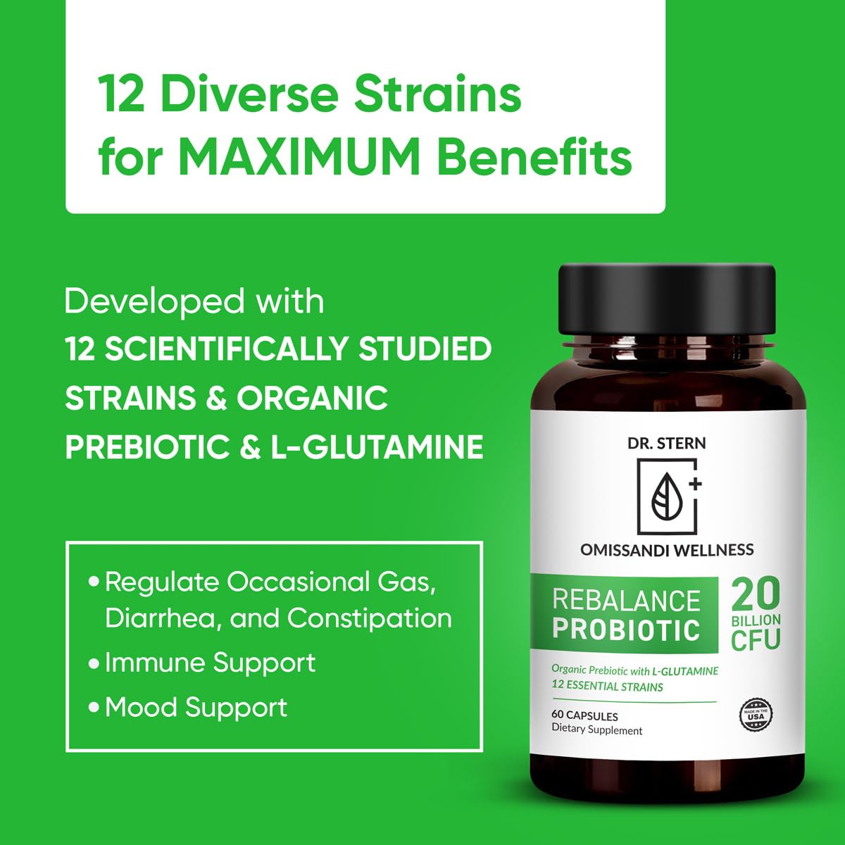 probiotic capsules for overall wellness