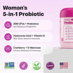 probiotic capsules for women's wellness