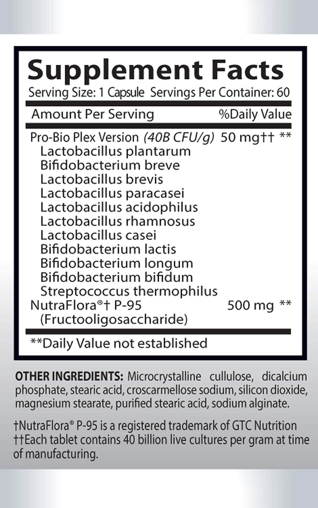 probiotic complex for women's wellness