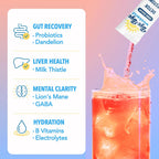 Probiotic detox drink for wellness