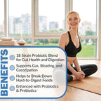 Probiotic digestive enzymes capsules