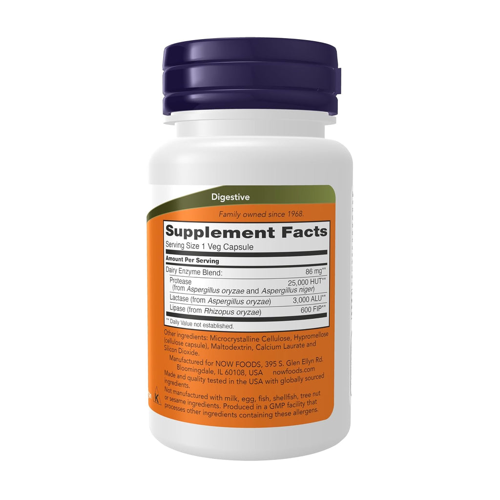 probiotic digestive enzymes for dairy
