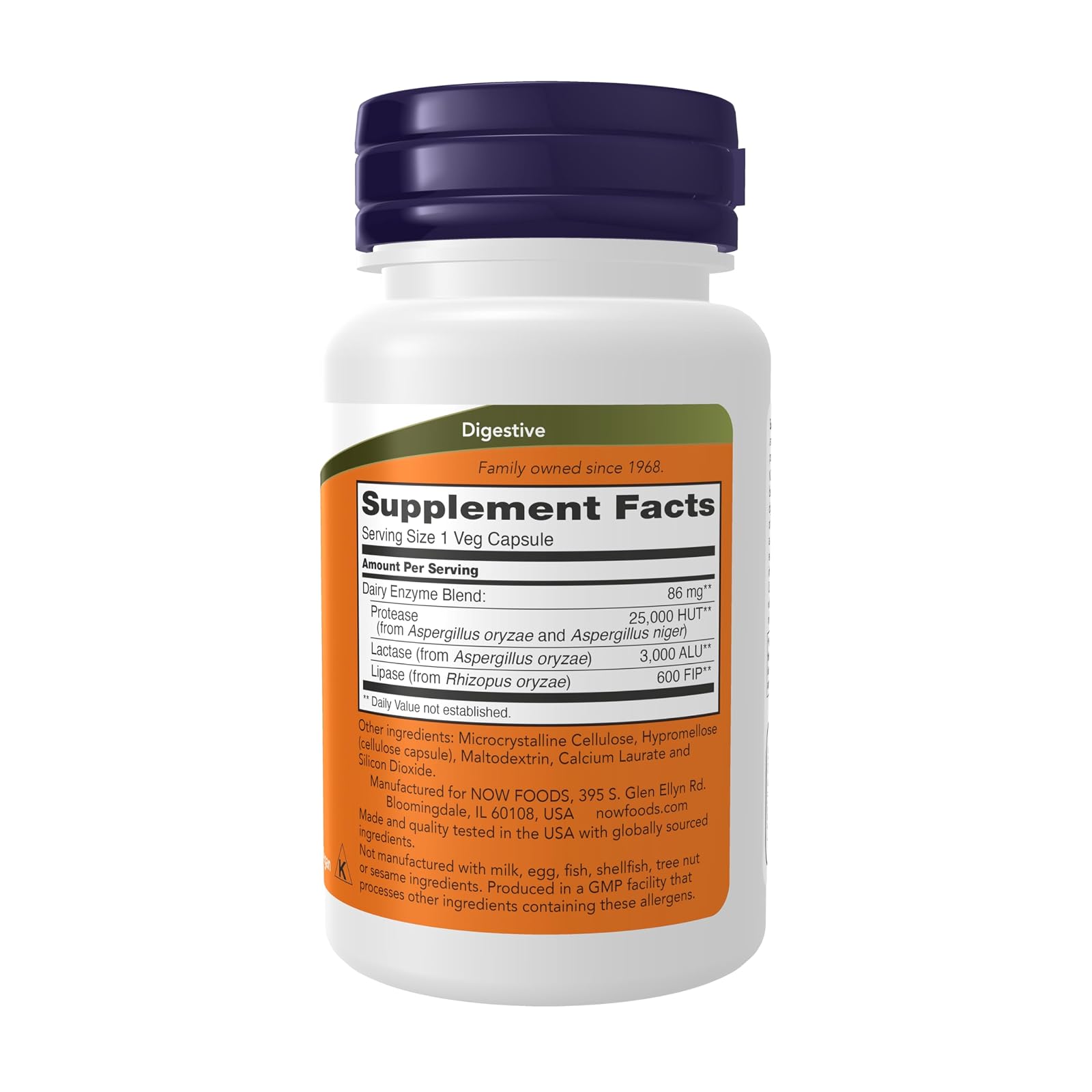 probiotic digestive enzymes for dairy