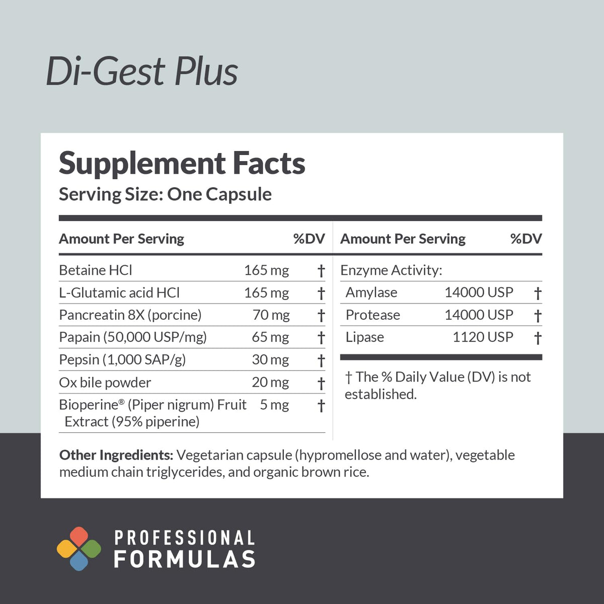 Probiotic digestive enzymes for health