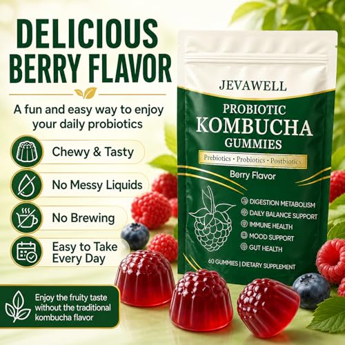 Probiotic digestive support gummies