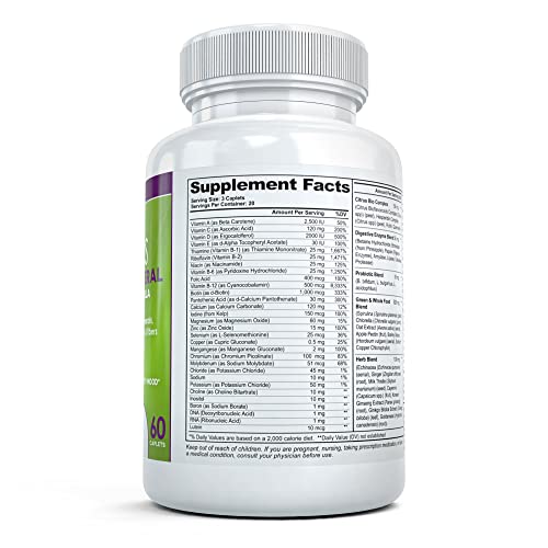 probiotic enriched blended vitamin formula
