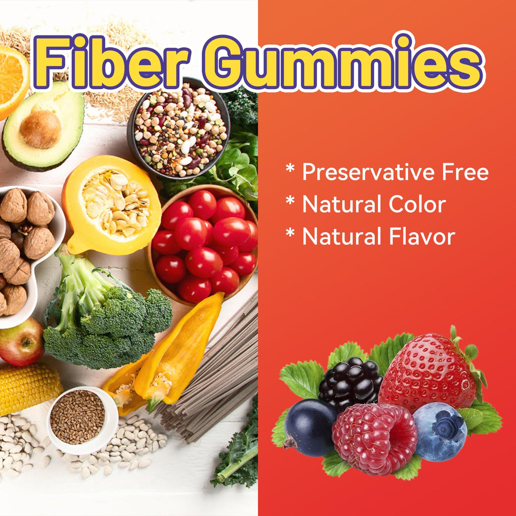 probiotic fiber gummies for regularity