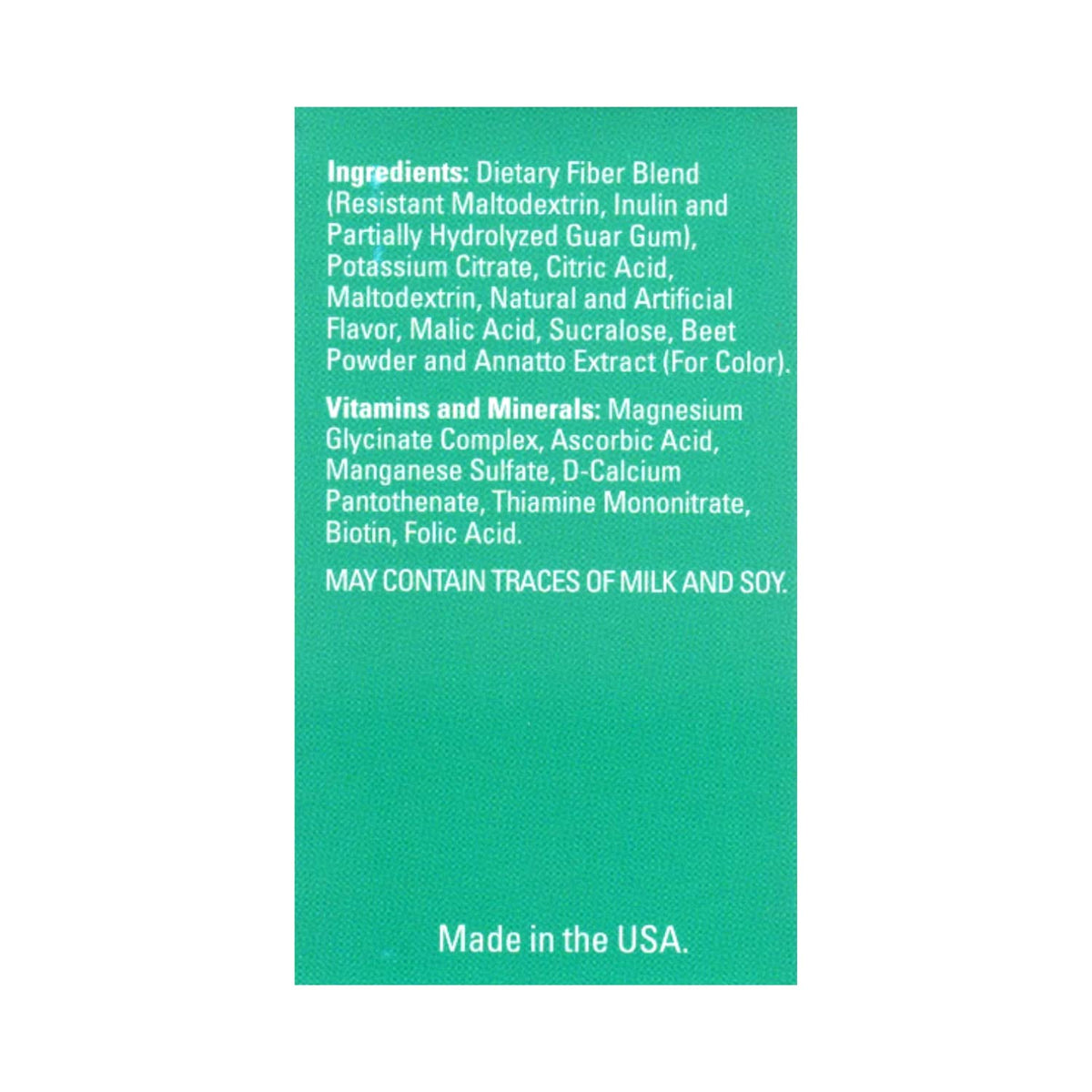 probiotic fiber mix for gut support