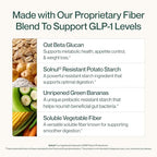 Probiotic fiber supplement for daily use