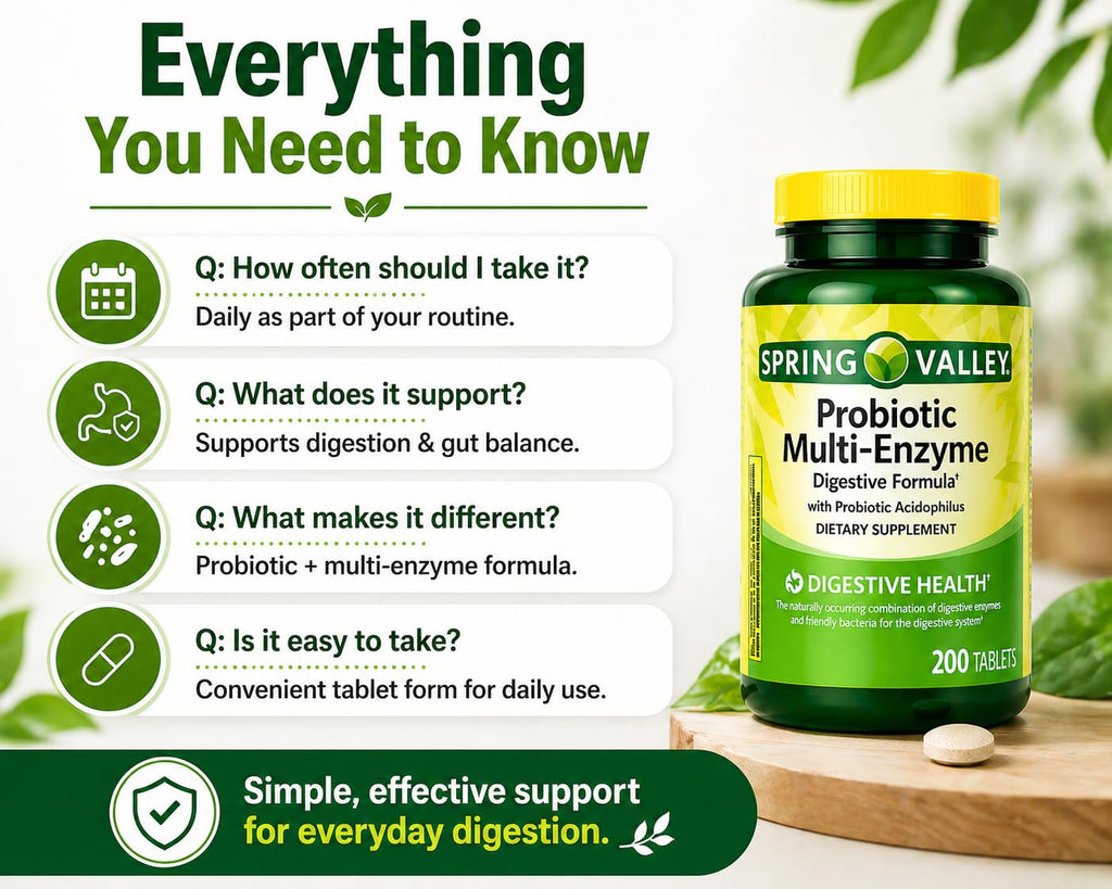 probiotic formula for digestive balance