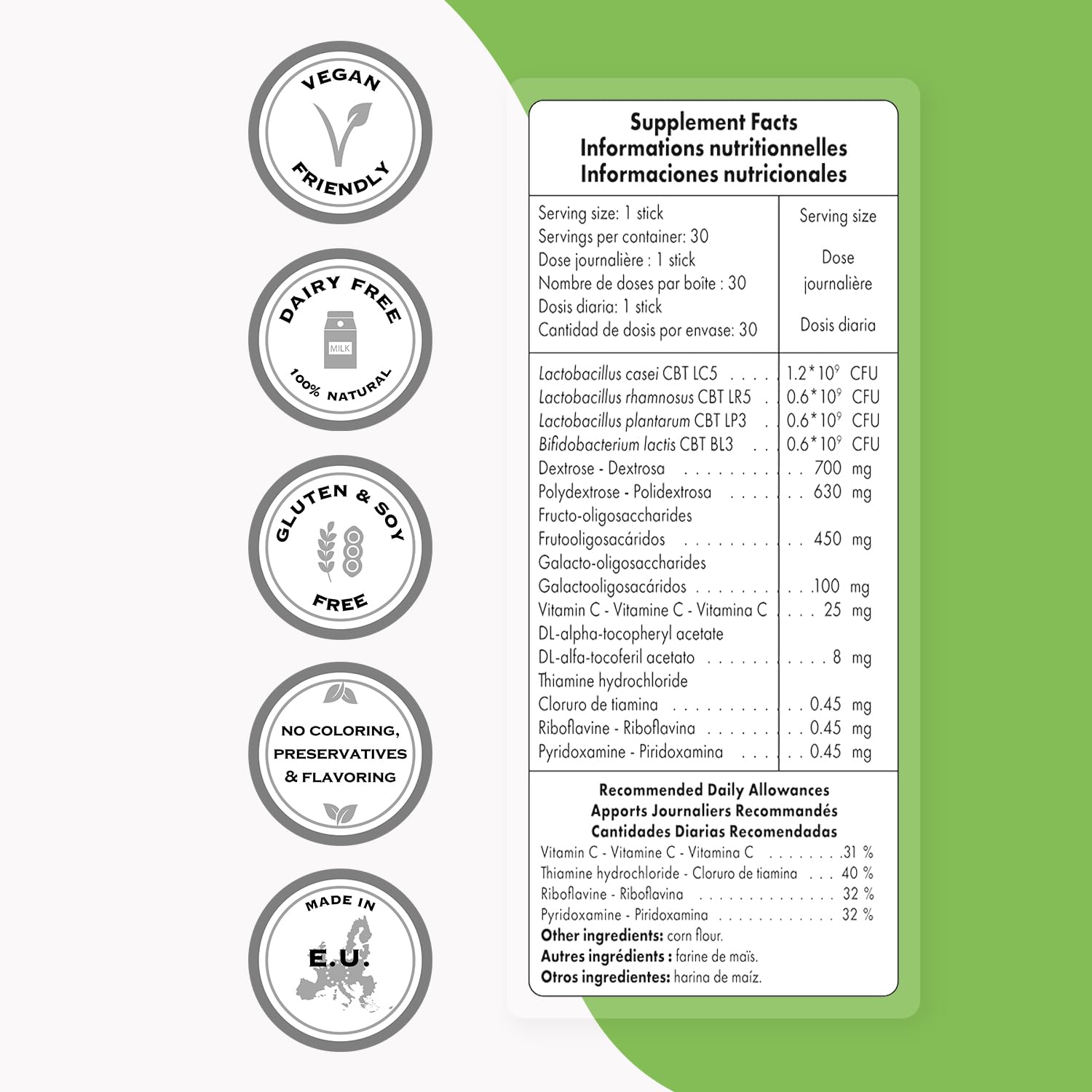 Probiotic formula for digestive health