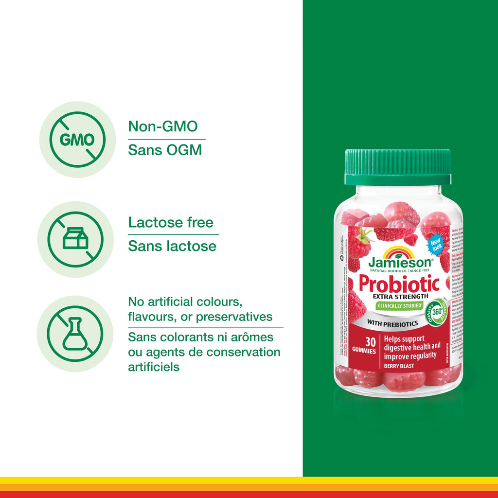 probiotic gummies for balanced microbiome