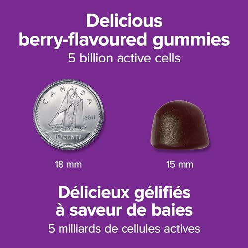 Probiotic gummies for daily nutrition