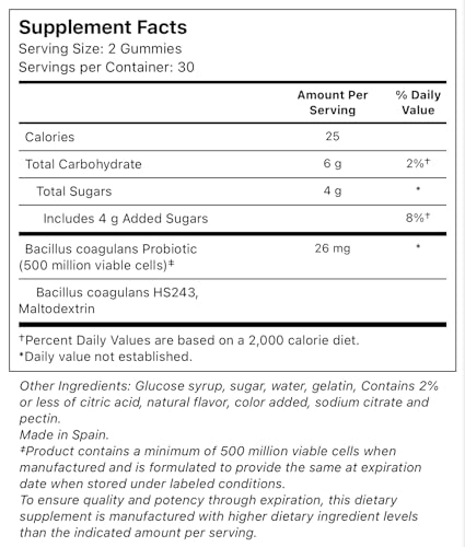 probiotic gummies for digestive wellness
