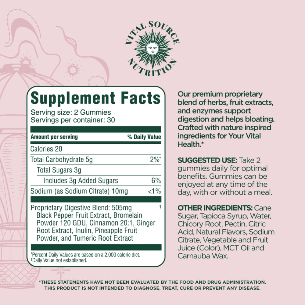 Probiotic gummies for gut wellness