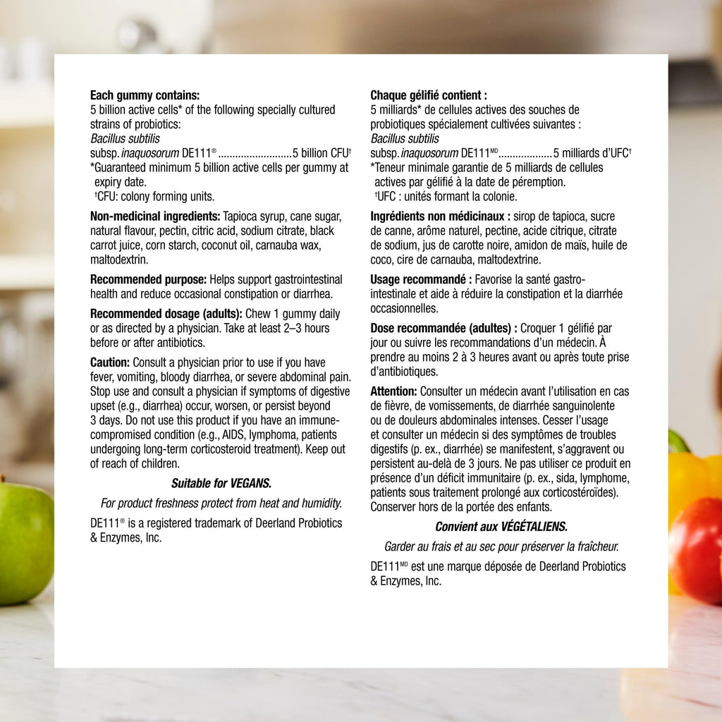 Probiotic gummies for immune boost