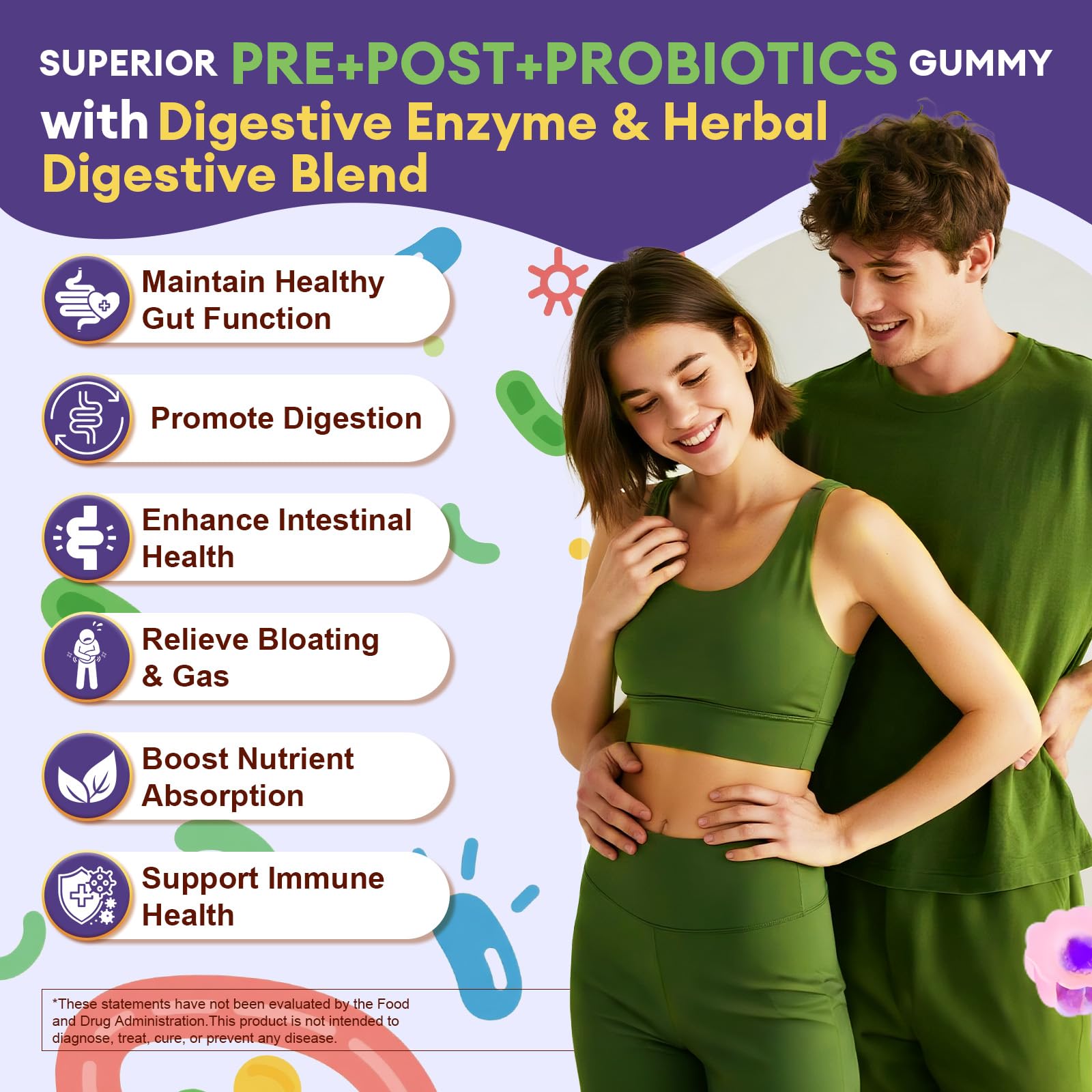 probiotic gummies with digestive enzymes