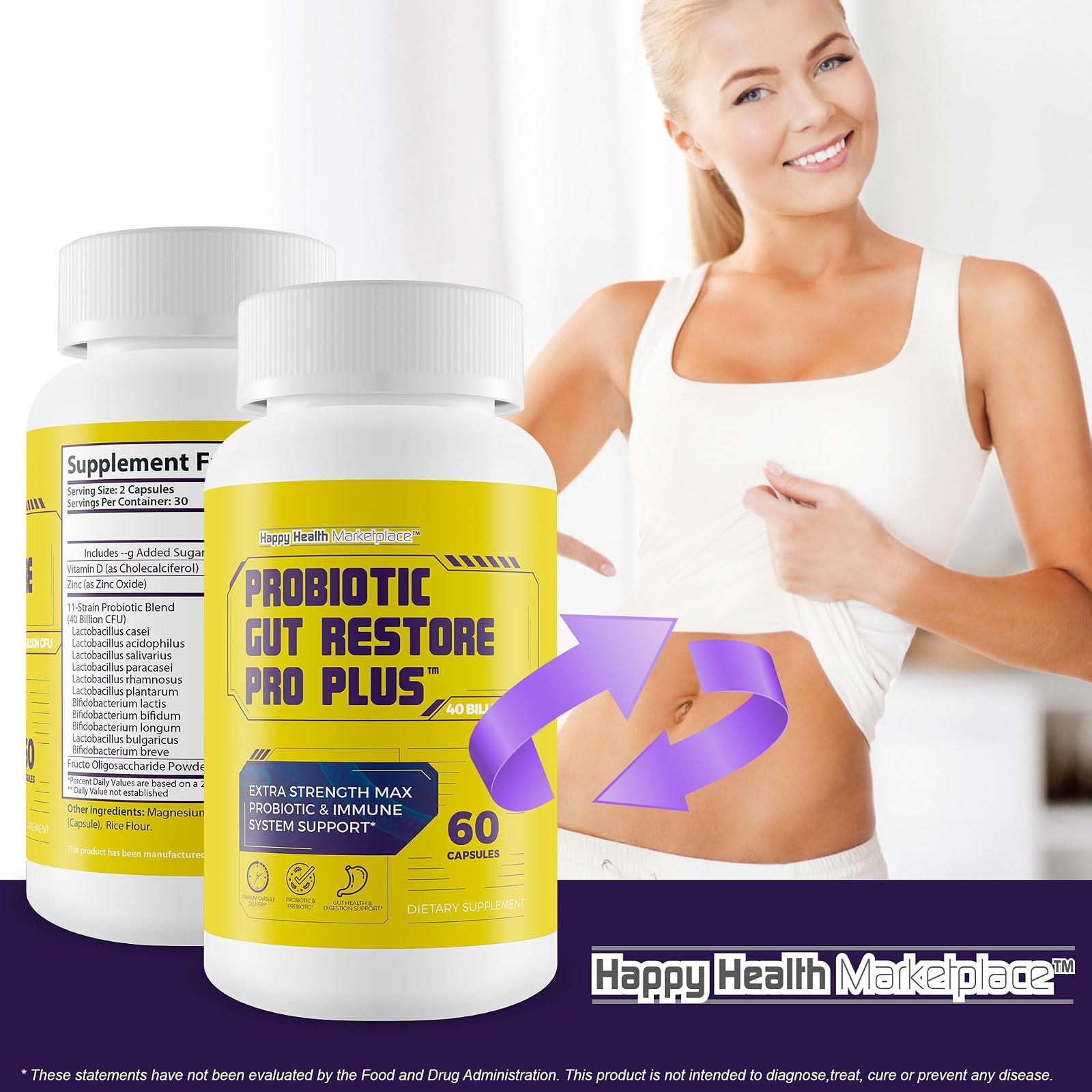 Probiotic Gut Restore daily gut balance